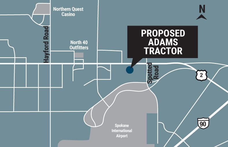 Adams Tractor plans West Plains store | Spokane Journal of Business