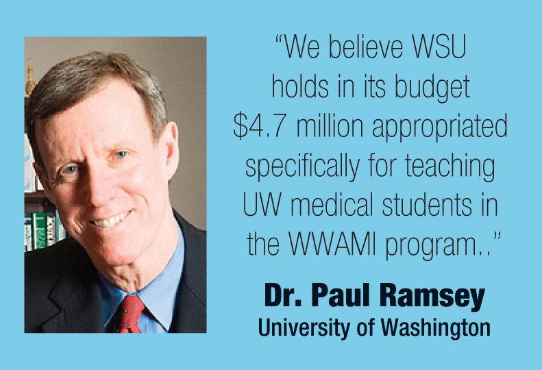 UW says WWAMI program growth is in jeopardy | Spokane Journal of Business