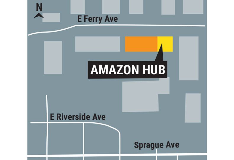 Amazon opens Hub Locker+ location at Playfair Commerce Park | Spokane ...