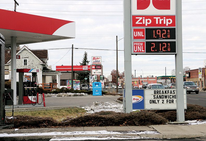 Plunging fuel prices boost economy somewhat | Spokane Journal of Business