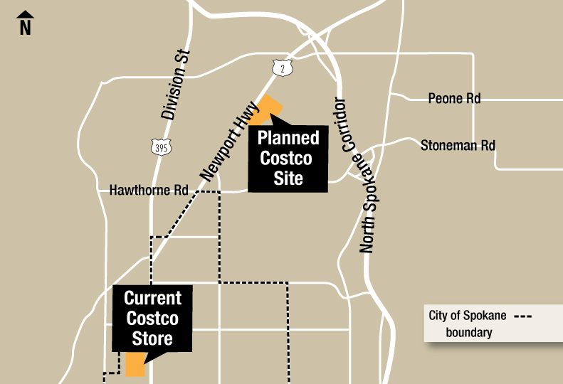 Costco to move north Spokane store | Spokane Journal of Business