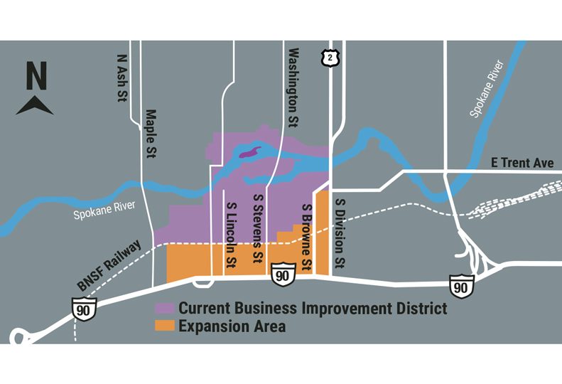 DSP, city extend contract, plan for Business Improvement District ...