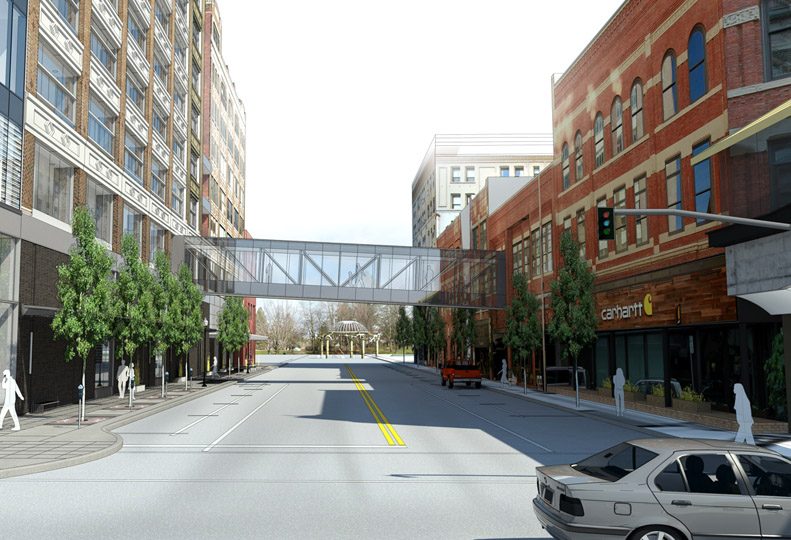 Developer wants new skywalk at former Macy's | Spokane Journal of Business