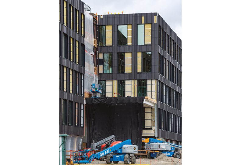 Catalyst Building, Morris Center take shape in Spokane's University ...
